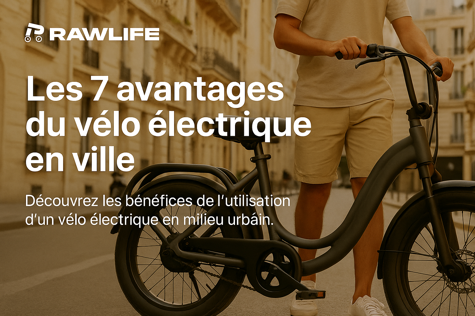 Les 7 avantages du vélo électrique en ville - RAWLIFE – Vélos électriques fatbike design ...